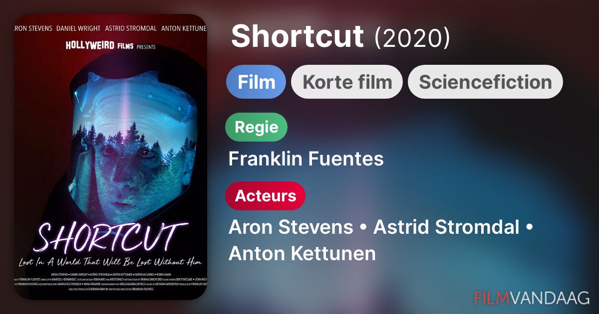 Shortcut (film, 2020) kopen op dvd of blu-ray - FilmVandaag.nl