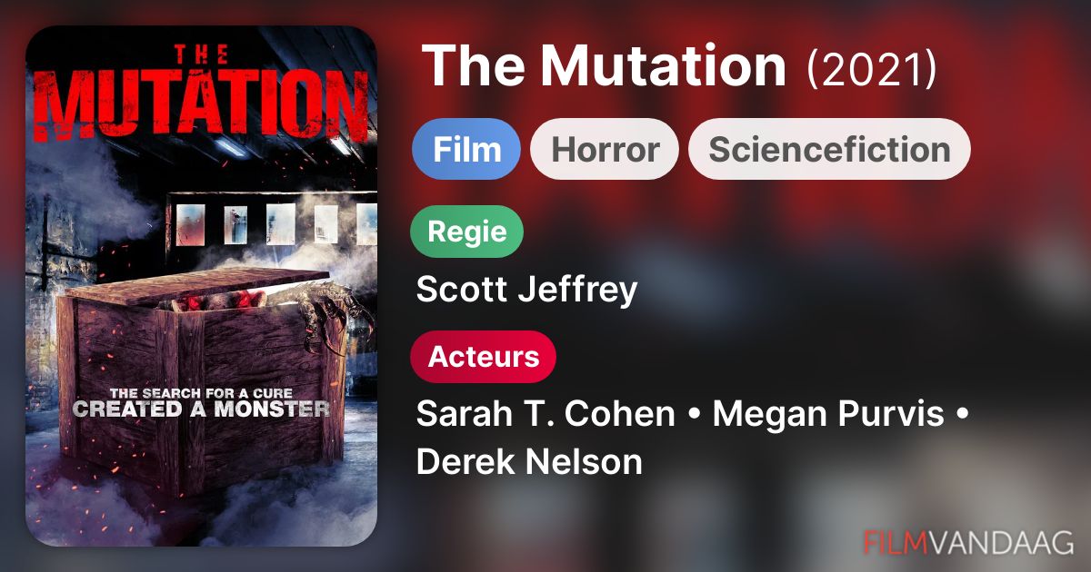 The Mutation (film, 2021) - FilmVandaag.nl