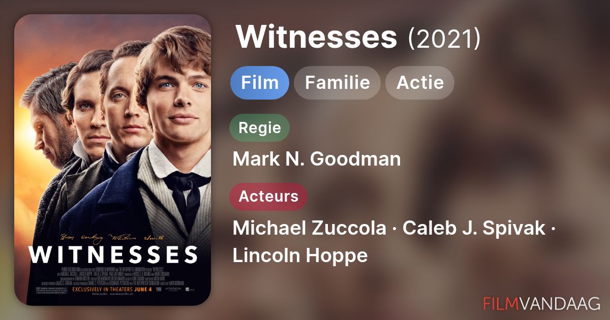 Witnesses (film, 2021) - FilmVandaag.nl