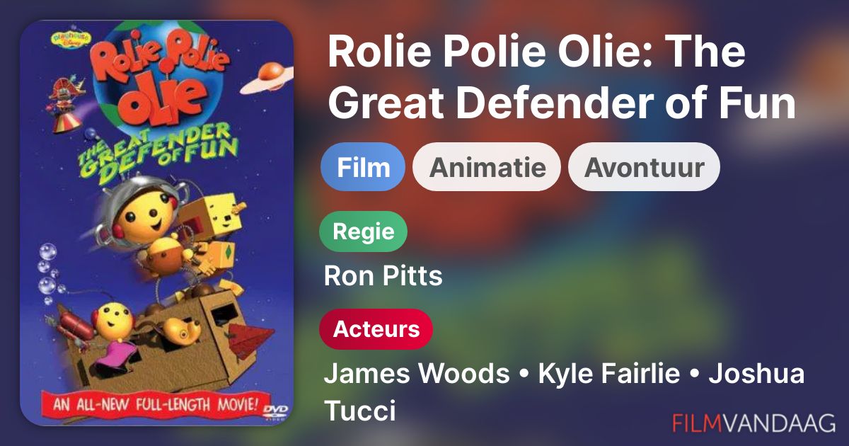 Rolie Polie Olie: The Great Defender of Fun (film, 2002) kopen op dvd ...