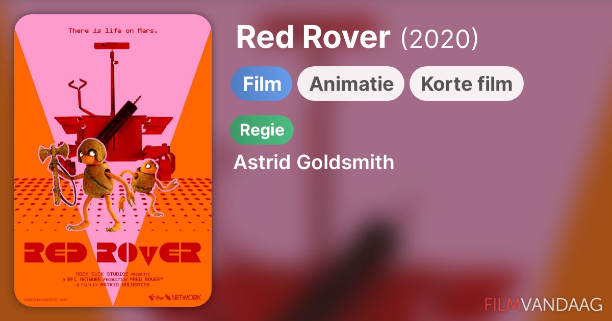 Red Rover (film, 2020) kopen op dvd of blu-ray - FilmVandaag.nl