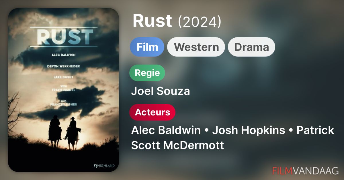 Rust (film, 2024) - FilmVandaag.nl