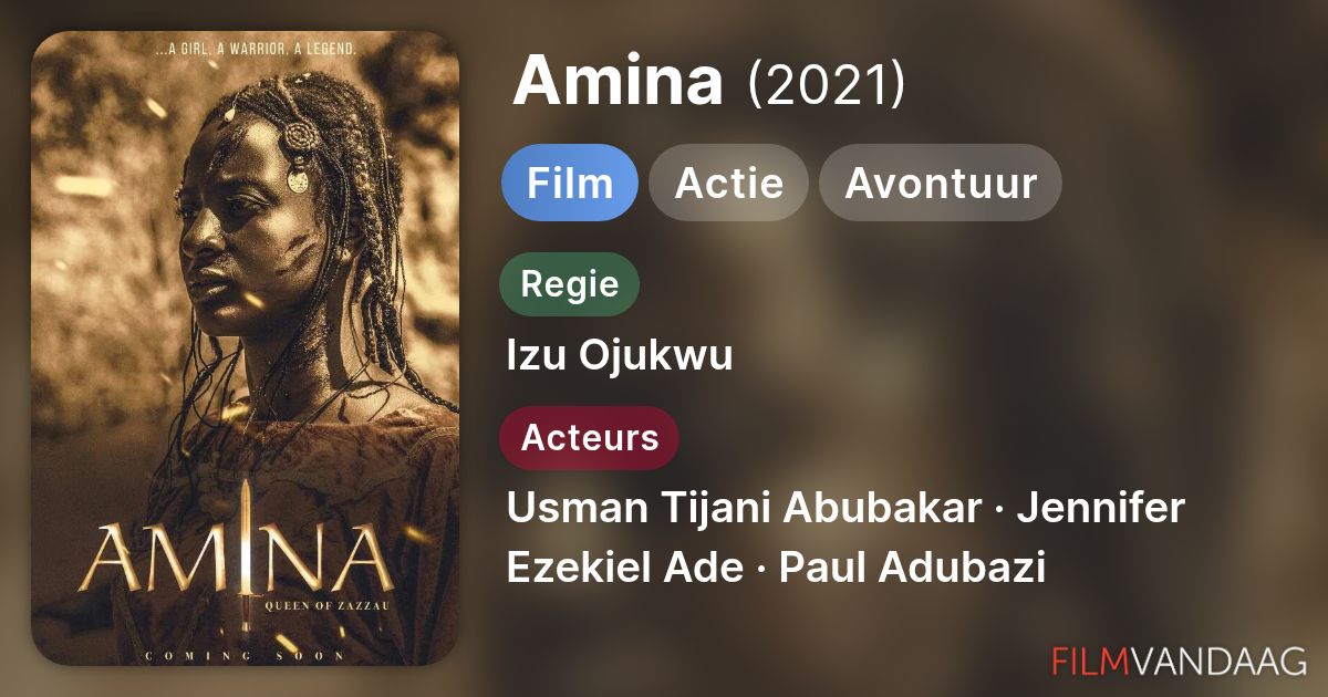 Amina (film, 2021) - FilmVandaag.nl