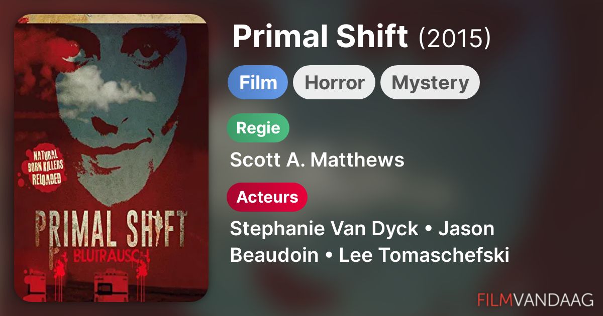 Primal Shift (film, 2015) - FilmVandaag.nl