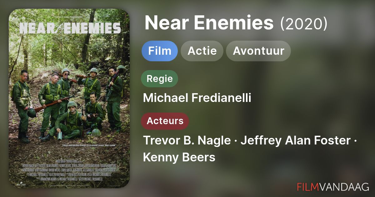 Near Enemies (film, 2020) - FilmVandaag.nl