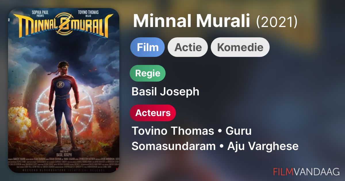 Minnal Murali (film, 2021) - FilmVandaag.nl