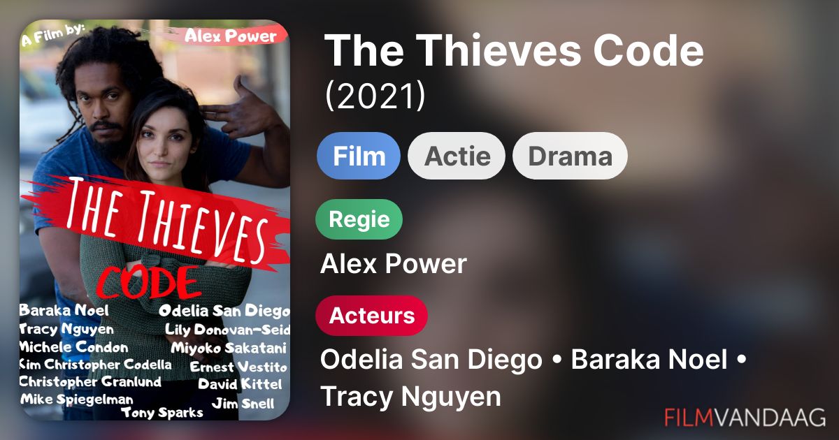 The Thieves Code (film, 2021) - FilmVandaag.nl