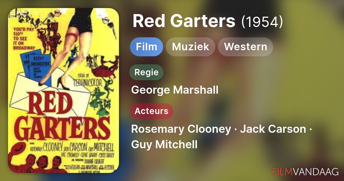 Red Garters (film, 1954) - FilmVandaag.nl