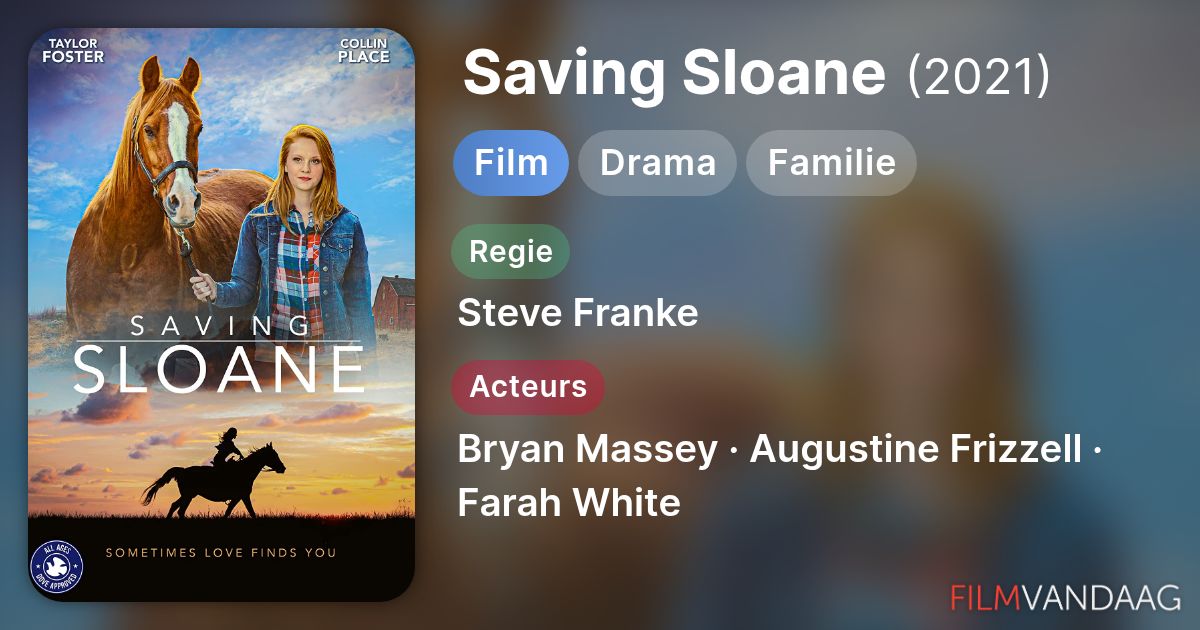Saving Sloane (film, 2021) - FilmVandaag.nl