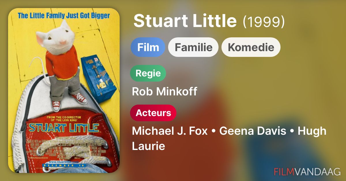 Stuart Little (film, 1999) - FilmVandaag.nl