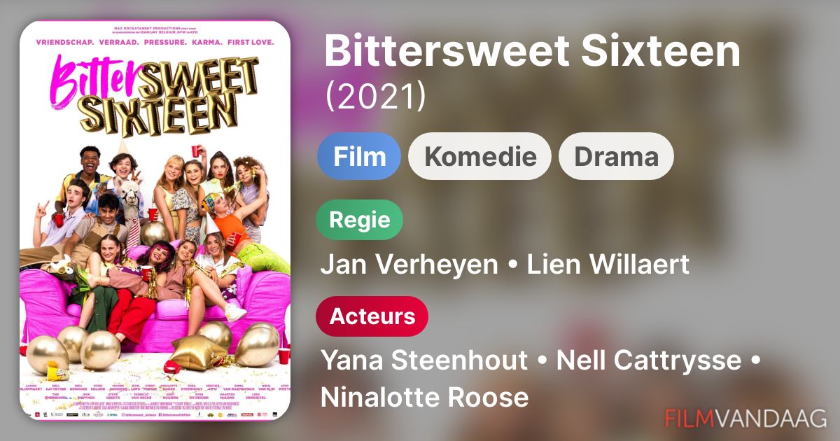 Bittersweet Sixteen (film, 2021) Nu Online Kijken - FilmVandaag.nl