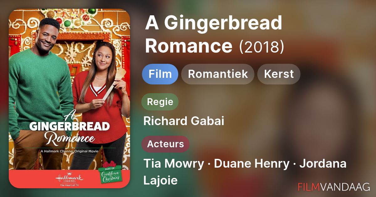 A Gingerbread Romance (film, 2018) - FilmVandaag.nl
