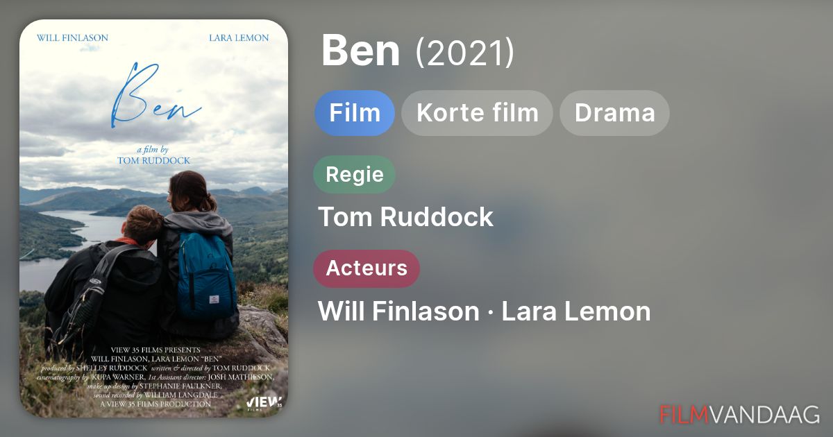 Ben (film, 2021) - FilmVandaag.nl