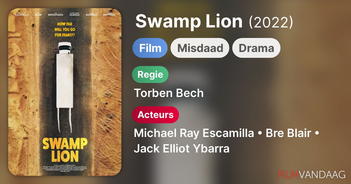 Swamp Lion (film, 2022) - FilmVandaag.nl