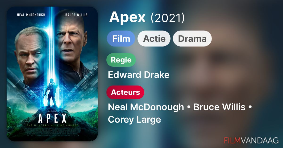 Apex (film, 2021) - FilmVandaag.nl