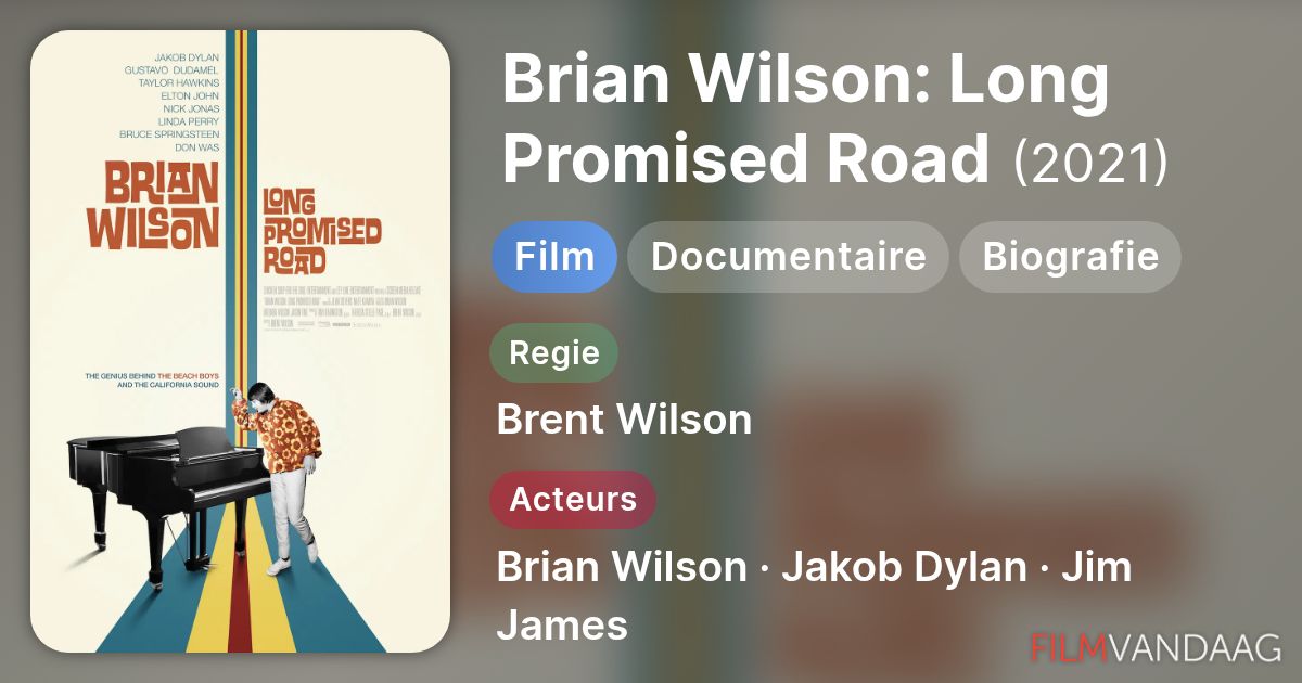 Brian Wilson: Long Promised Road (film, 2021) - FilmVandaag.nl