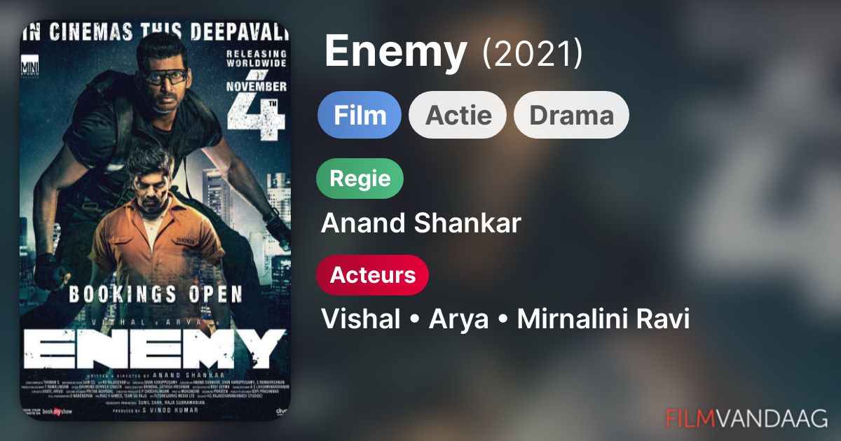 Enemy (film, 2021) - FilmVandaag.nl