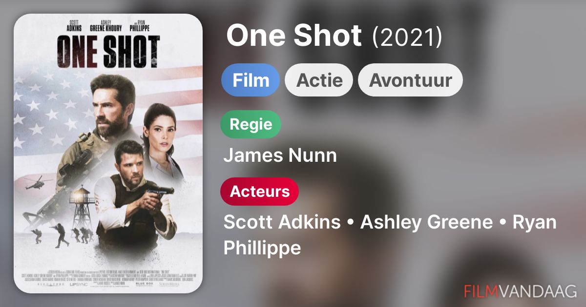 One Shot (film, 2021) - FilmVandaag.nl