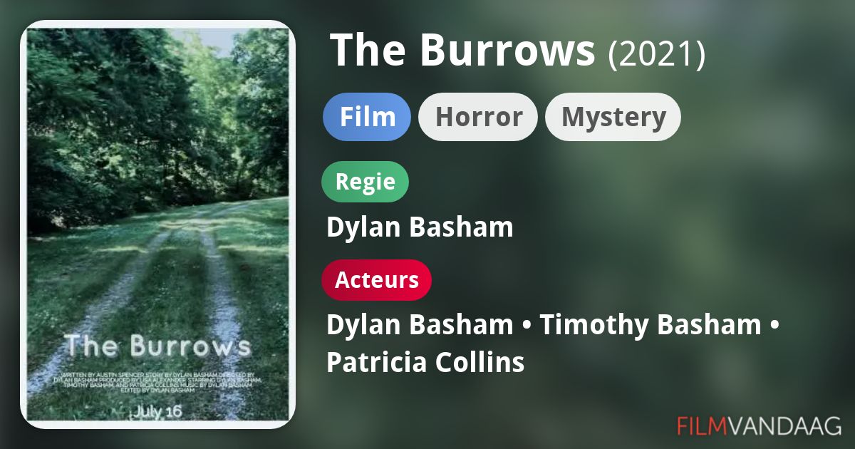 The Burrows (film, 2021) - FilmVandaag.nl