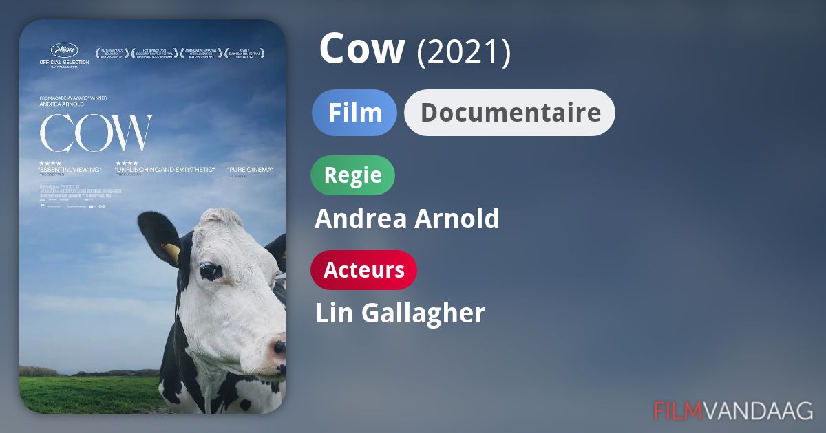 Cow (film, 2021) - FilmVandaag.nl