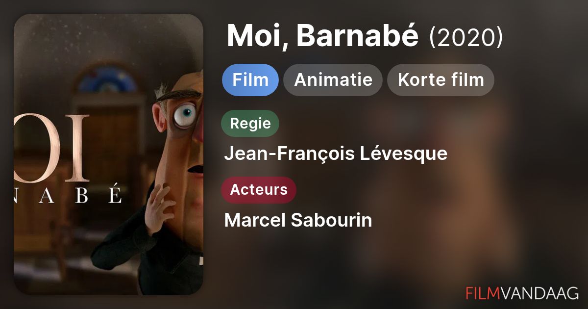 Moi, Barnabé (film, 2020) - FilmVandaag.nl