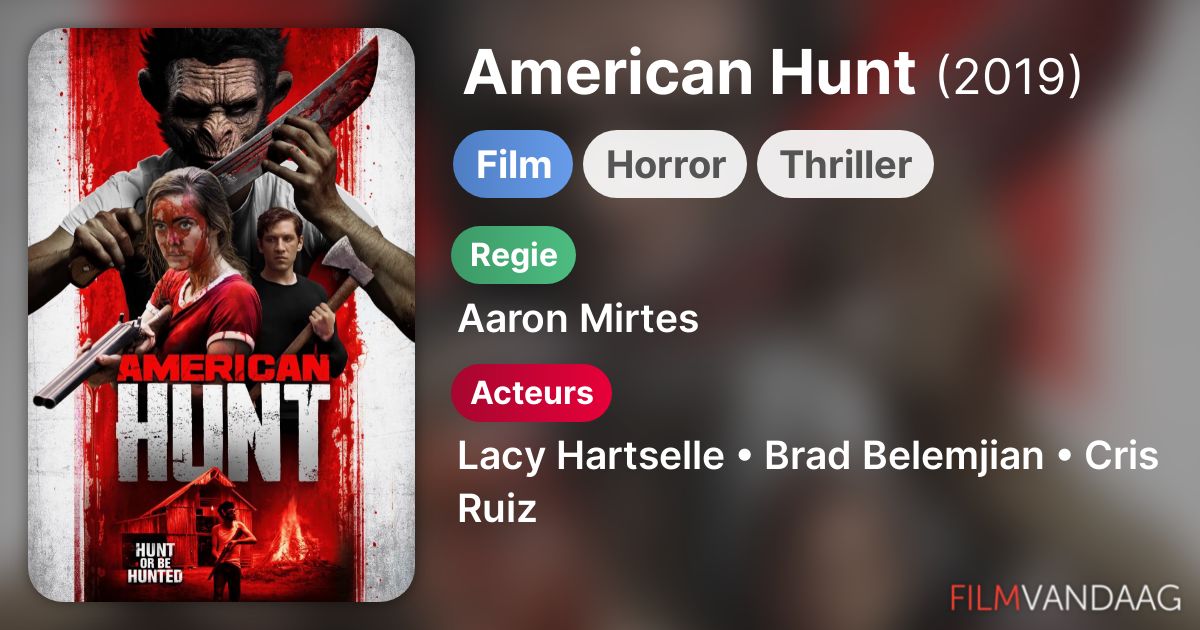 American Hunt (film, 2019) - FilmVandaag.nl