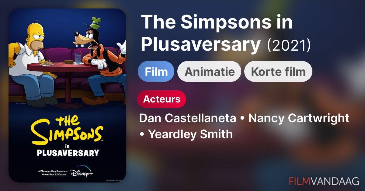 The Simpsons in Plusaversary (film, 2021) - FilmVandaag.nl