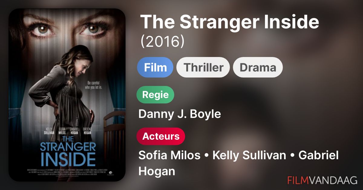 The Stranger Inside (film, 2016) - FilmVandaag.nl