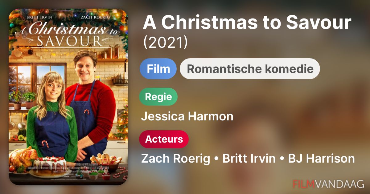 A Christmas to Savour (film, 2021) - FilmVandaag.nl