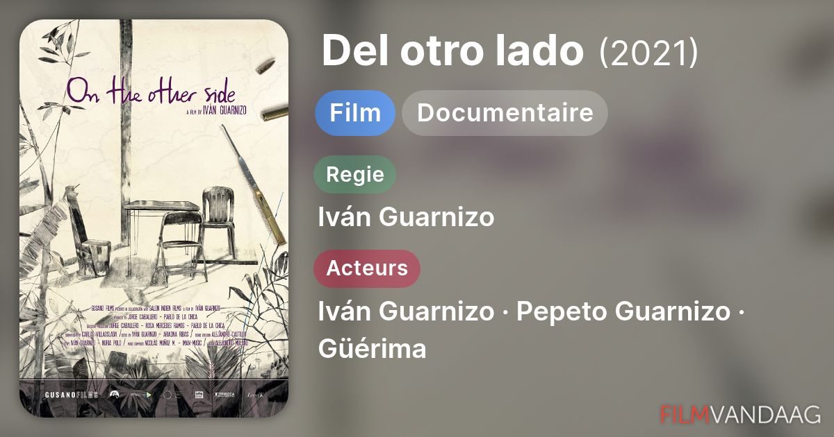 Del otro lado (film, 2021) - FilmVandaag.nl