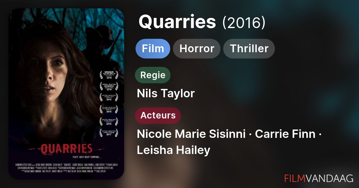 Quarries (film, 2016) - FilmVandaag.nl