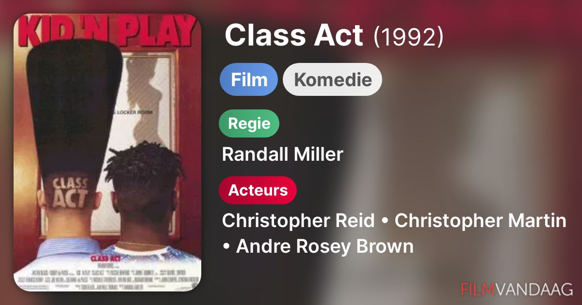 Class Act (film, 1992) - FilmVandaag.nl