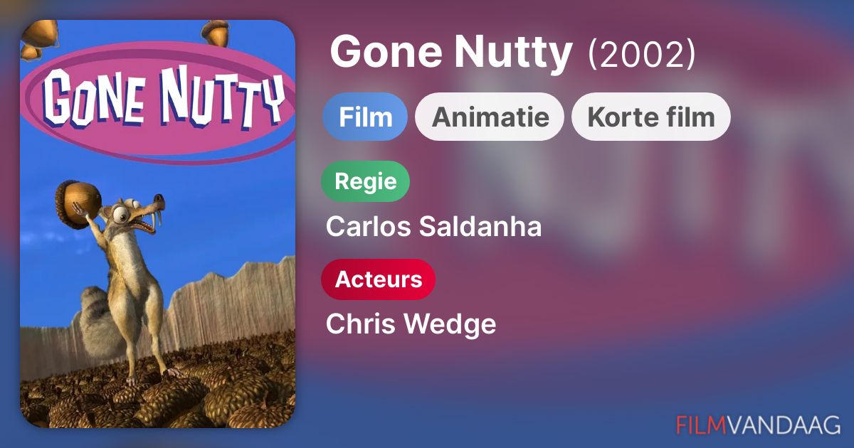Gone Nutty (film, 2002) - FilmVandaag.nl