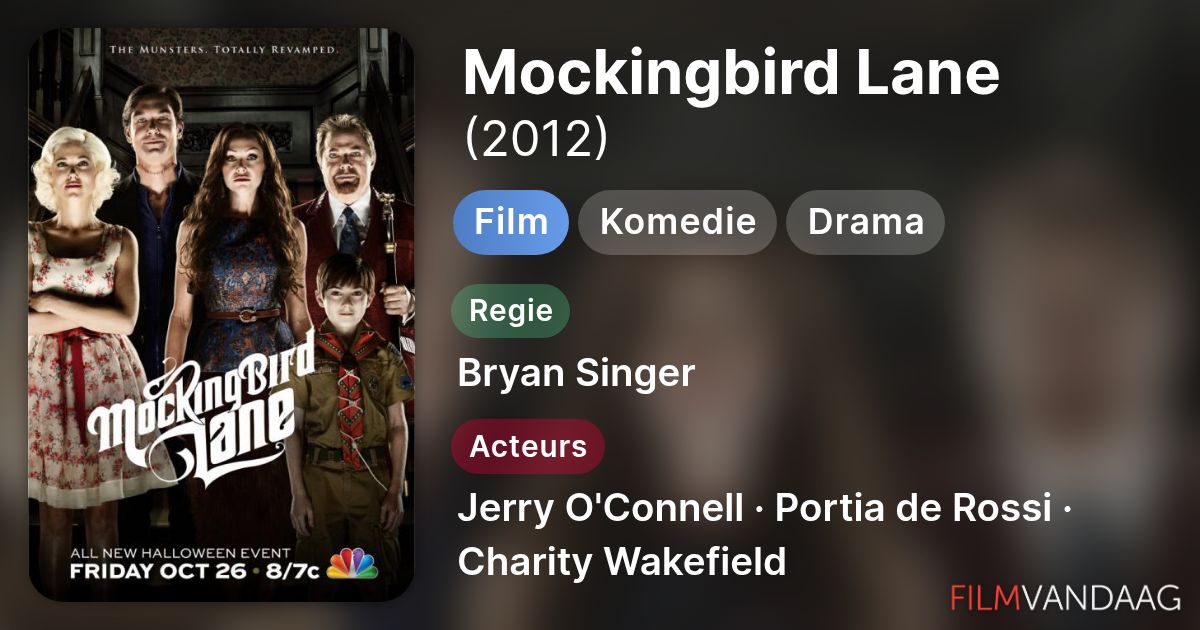 Mockingbird Lane (film, 2012) - FilmVandaag.nl