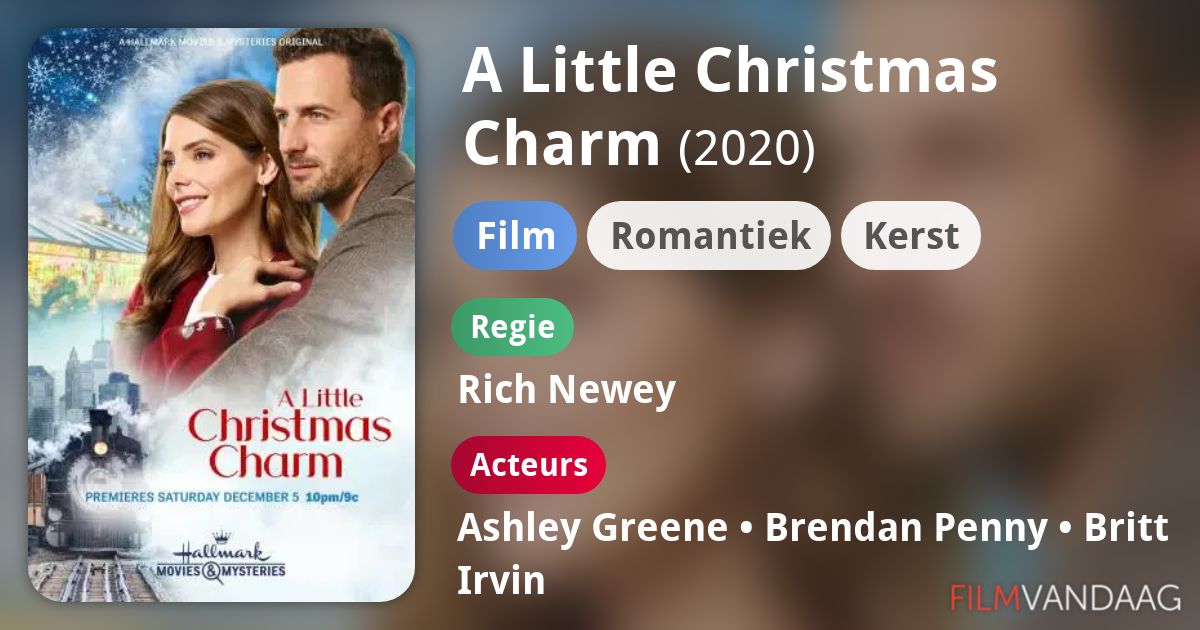 A Little Christmas Charm (film, 2020) Nu Online Kijken - FilmVandaag.nl