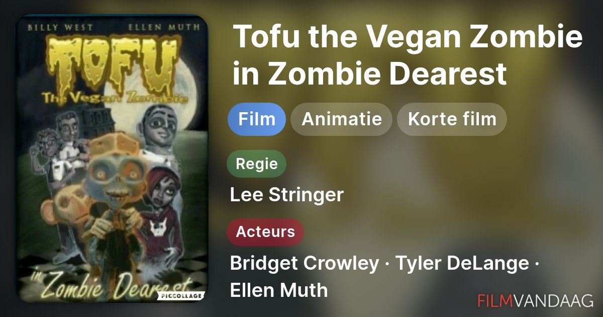 Tofu the Vegan Zombie in Zombie Dearest (film, 2007) - FilmVandaag.nl