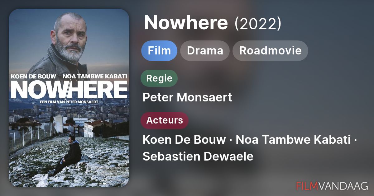 Nowhere (film, 2022) - FilmVandaag.nl