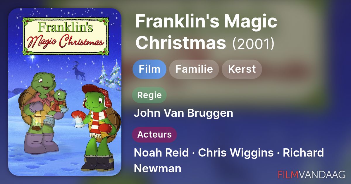 Franklin's Magic Christmas (film, 2001) kopen op dvd of blu-ray ...