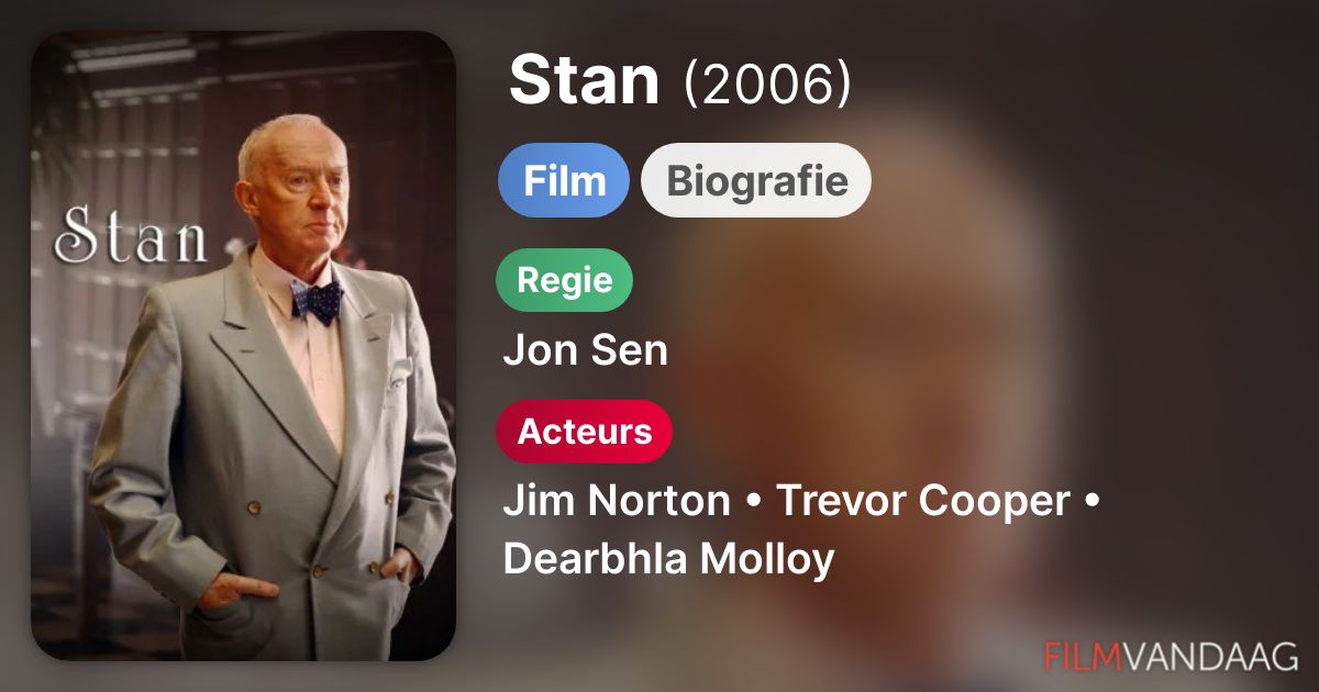 Stan (film, 2006) - FilmVandaag.nl
