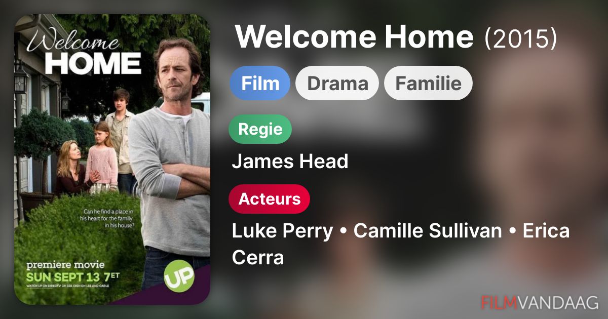Welcome Home (film, 2015) - FilmVandaag.nl
