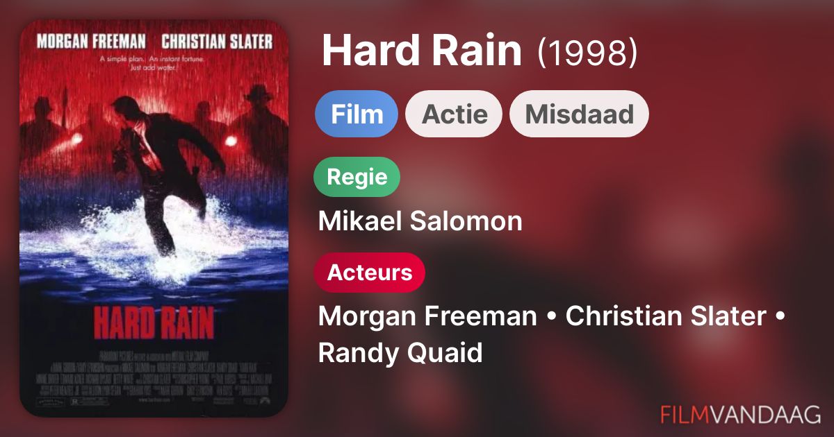 Hard Rain (film, 1998) - FilmVandaag.nl