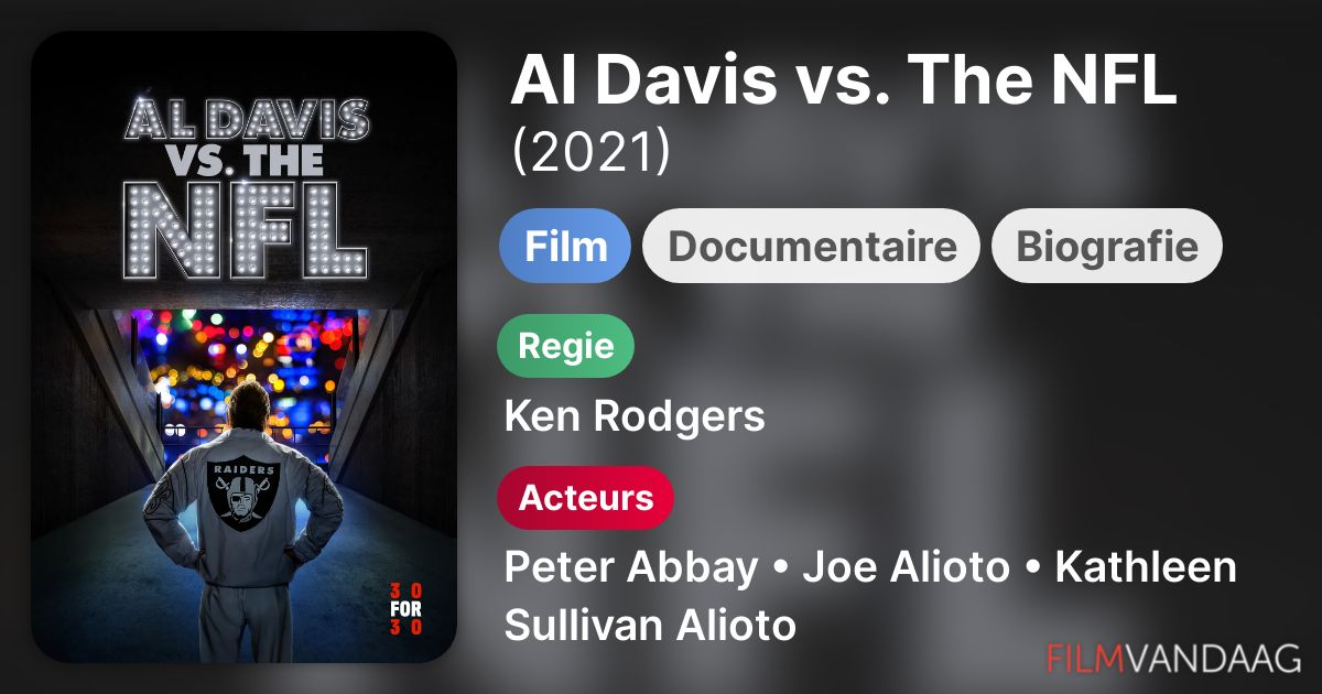 Al Davis vs. The NFL (film, 2021) - FilmVandaag.nl