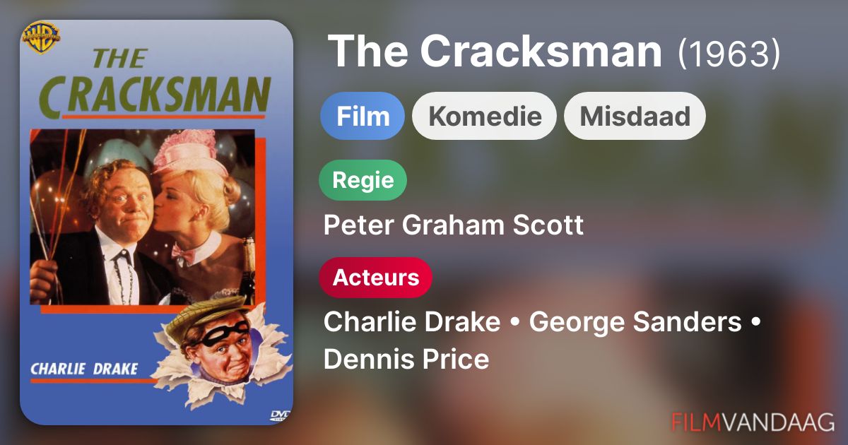 The Cracksman (film, 1963) - FilmVandaag.nl