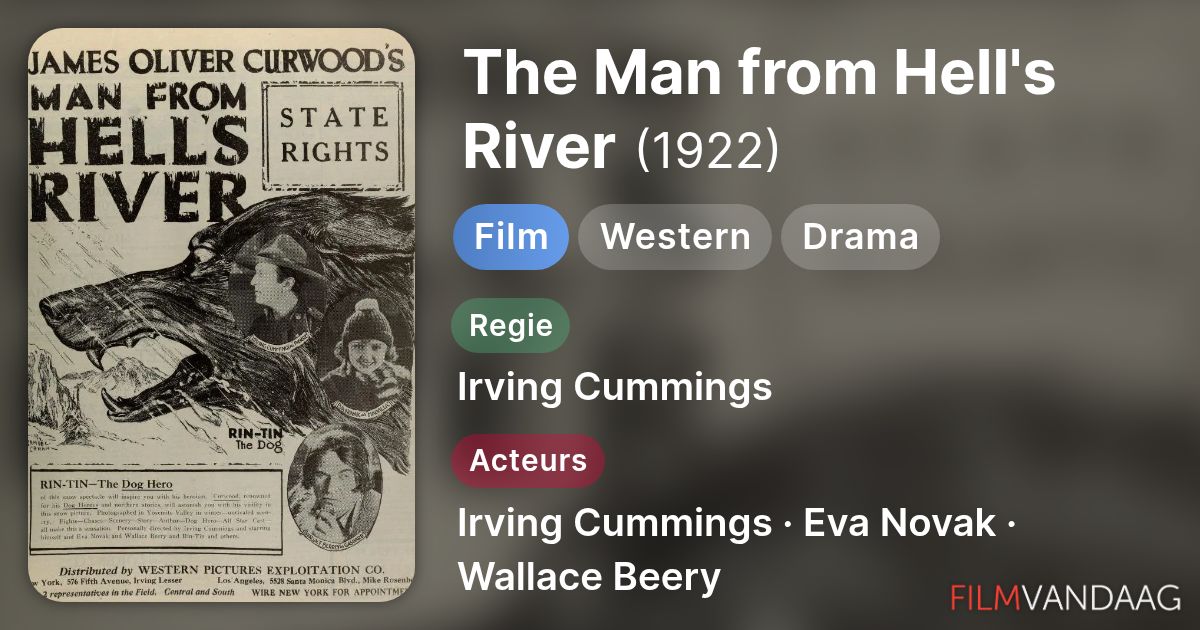 The Man from Hell's River (film, 1922) - FilmVandaag.nl