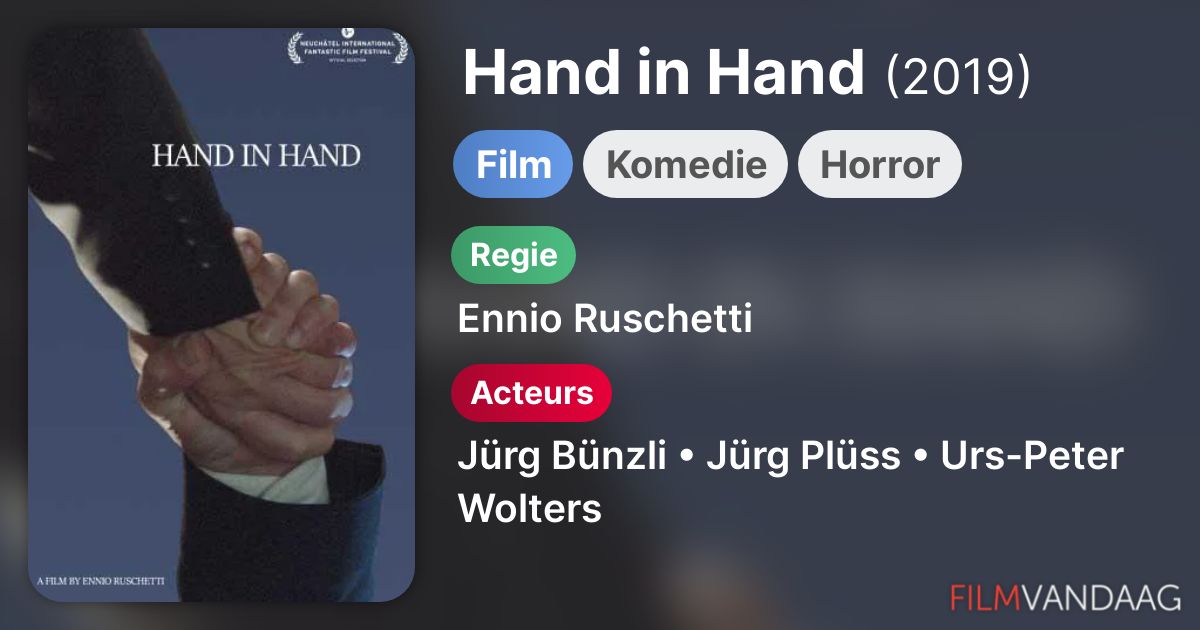 Hand in Hand (film, 2019) - FilmVandaag.nl