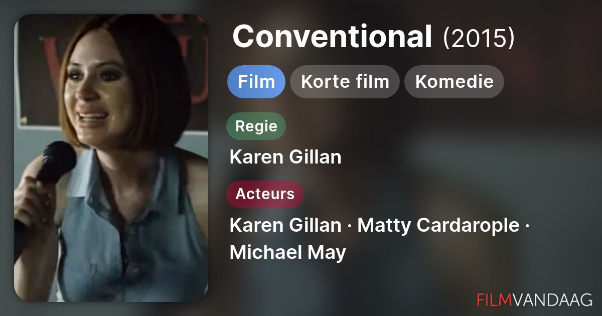 Conventional (film, 2015) - FilmVandaag.nl