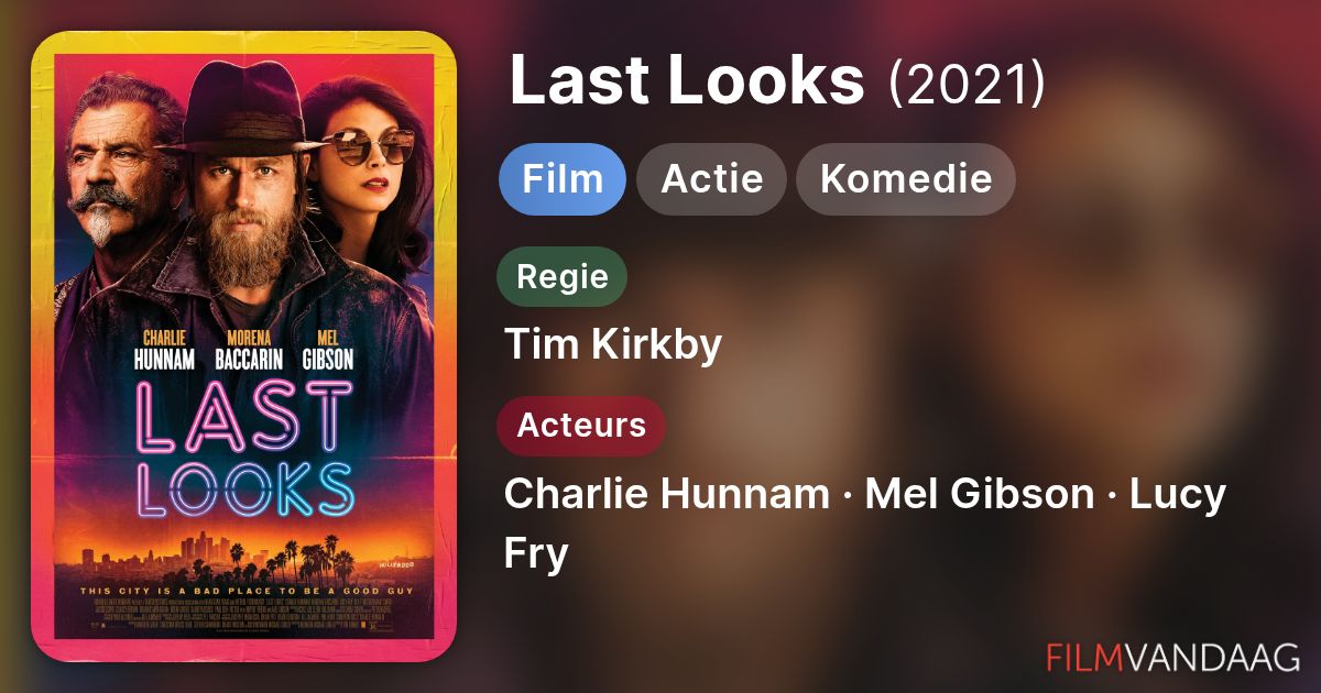 Last Looks (film, 2021) - FilmVandaag.nl