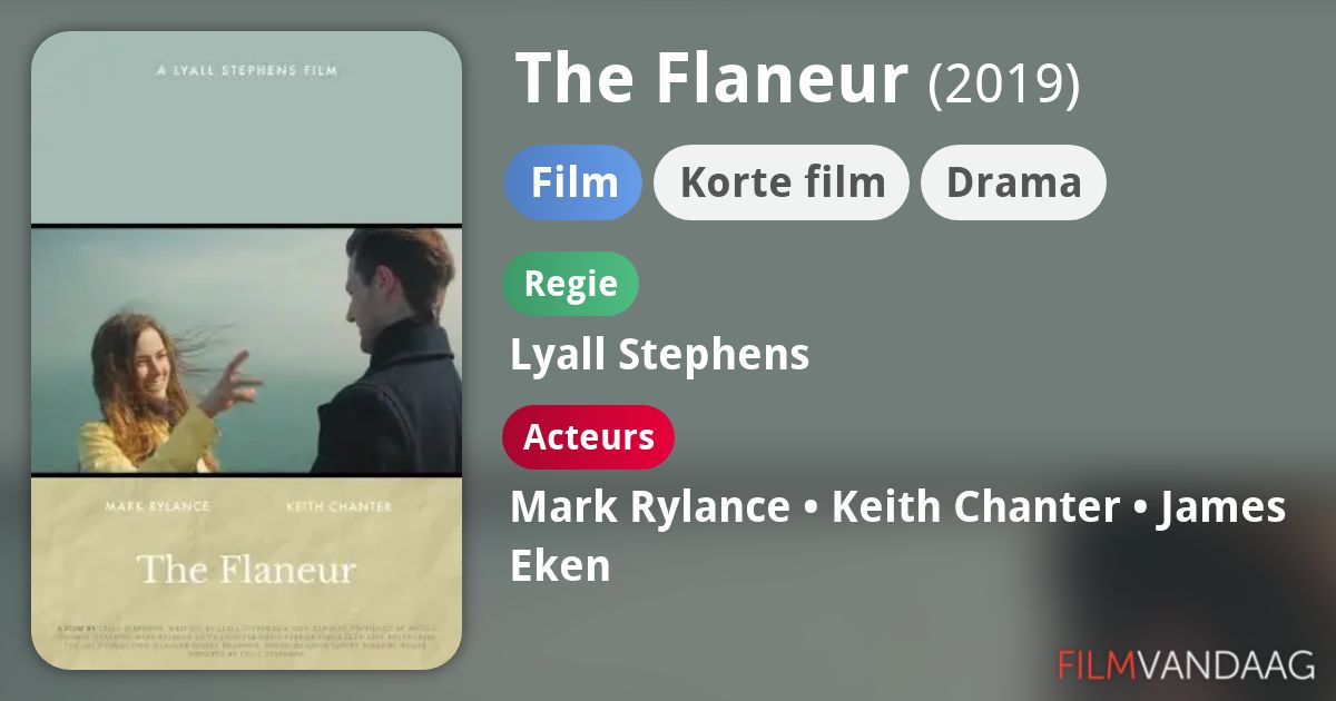 The Flaneur (film, 2019) - FilmVandaag.nl