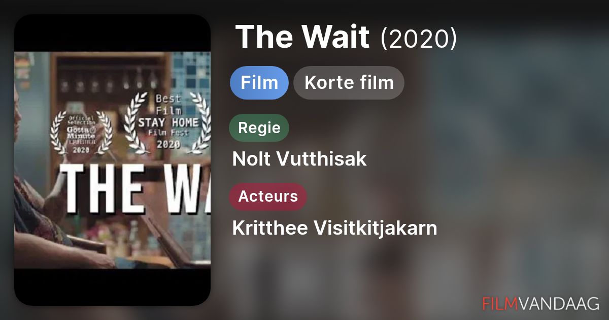 The Wait (film, 2020) - FilmVandaag.nl