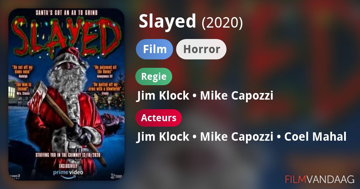 Slayed (film, 2020) - FilmVandaag.nl